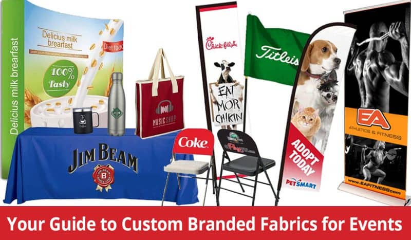 Your Guide to Custom Branded Fabrics for Events - Red Iron Brand Solutions