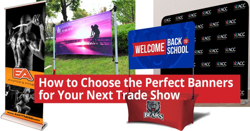 How to Choose the Perfect Banners for Your Next Trade Show - Red Iron ...